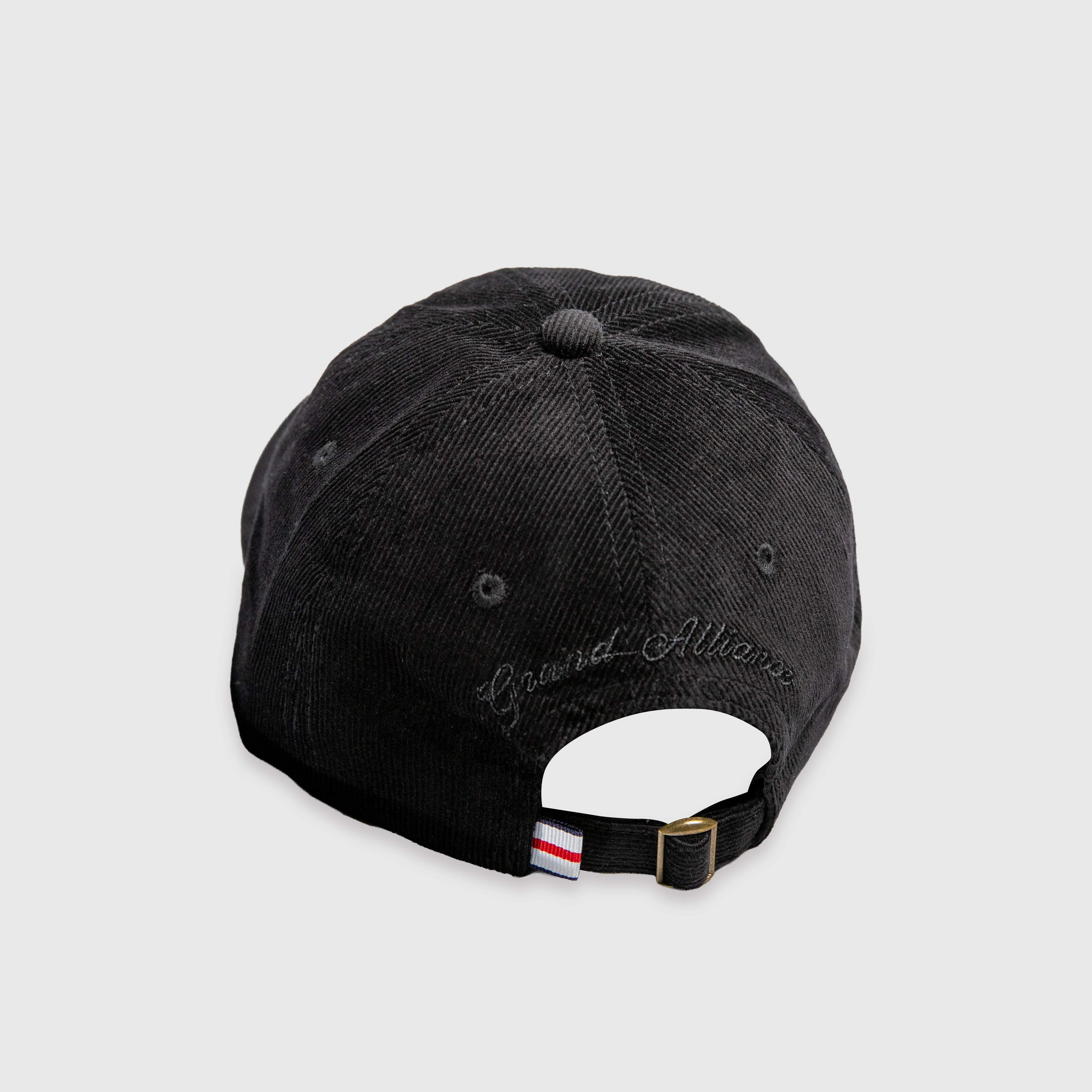 Corduroy Cap - Black – Grand Alliance Clothing